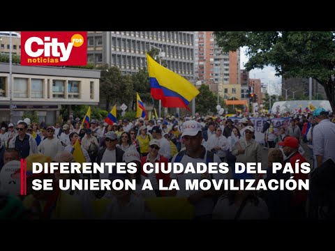 Masiva y emotiva 'Marcha Del Silencio' em Bogotá | CityTv
