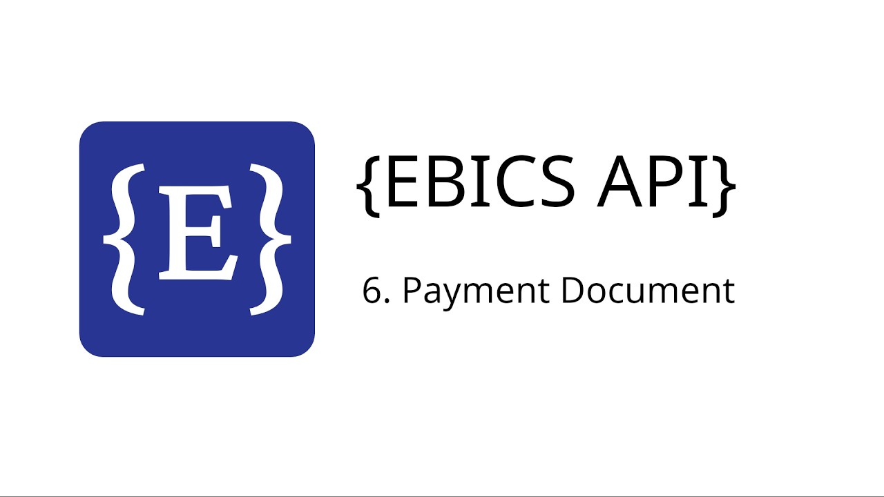 EBICS API - Payment Document Upload