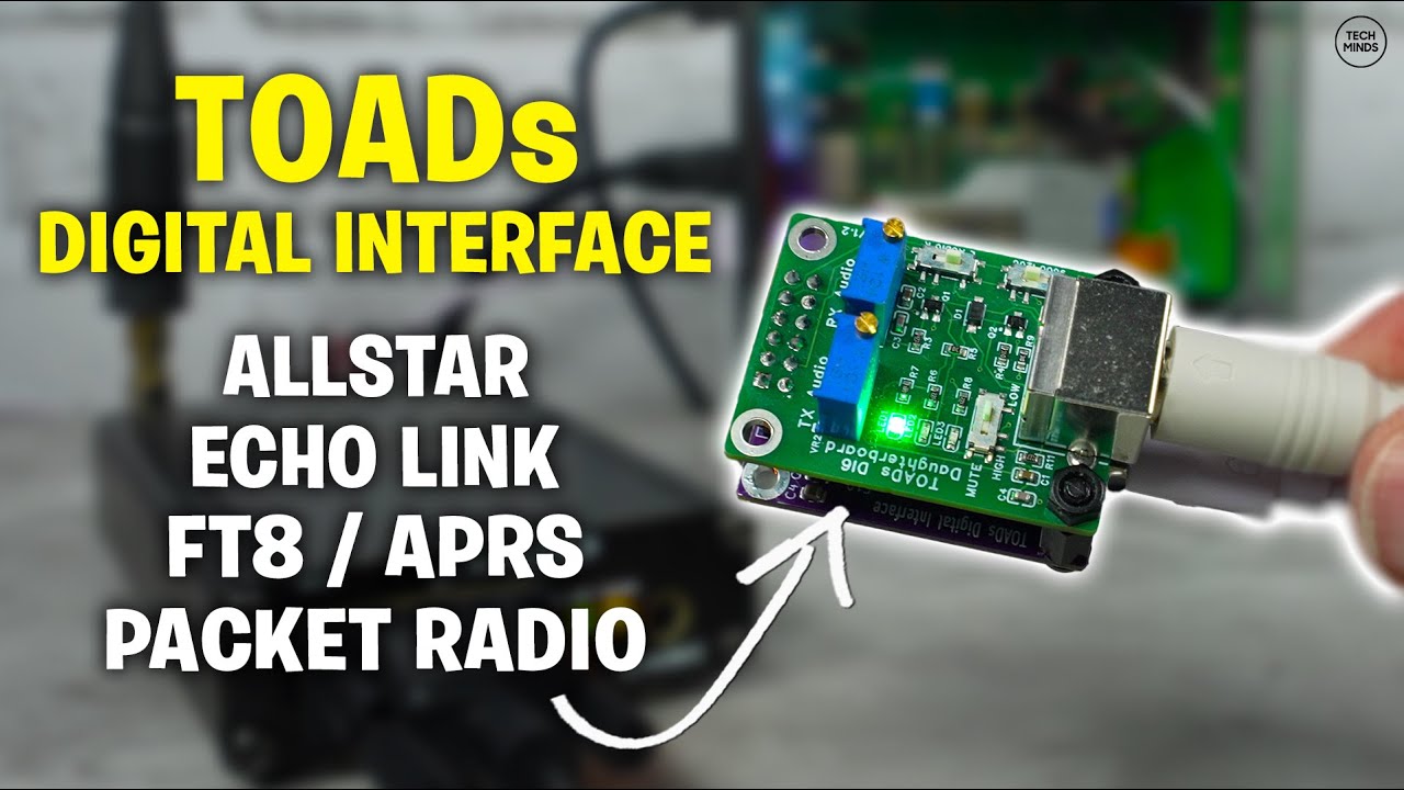 TOADs Digital Interface For ANY Ham Radio Transceiver