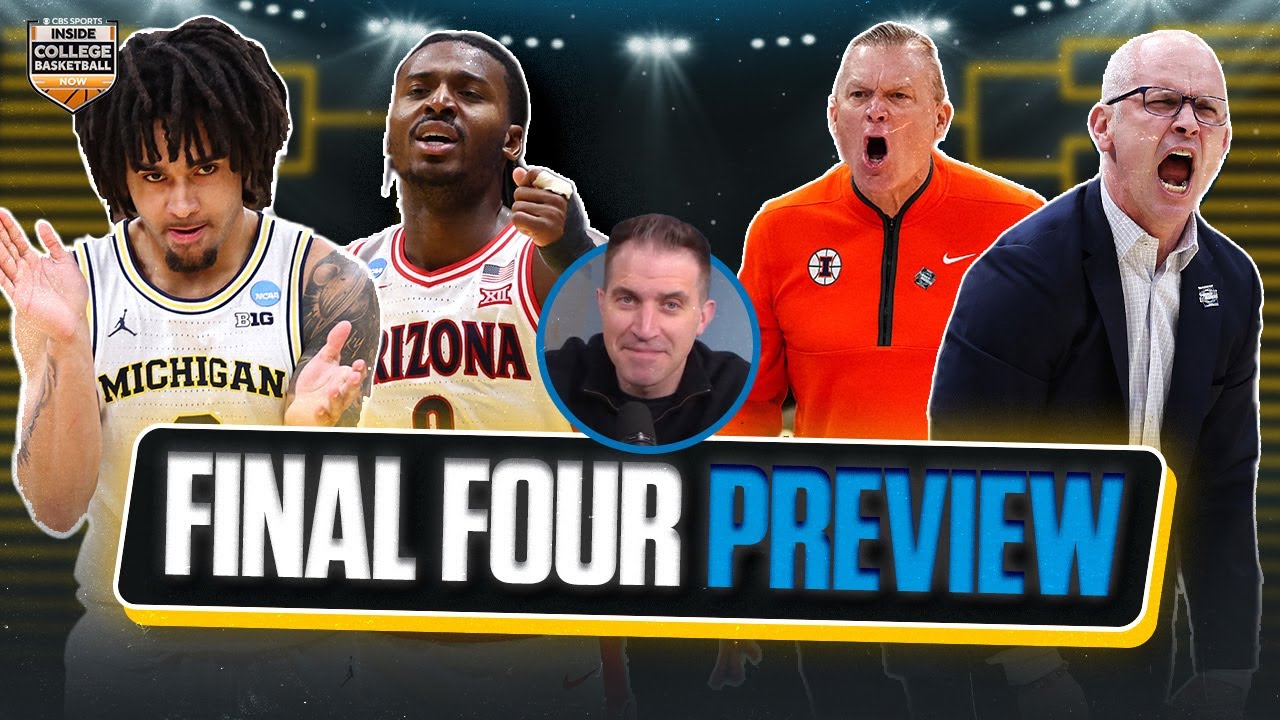 Final Four Preview: Michigan-Arizona, Illinois-UConn + What's next for UNC? | 2026 March Madness