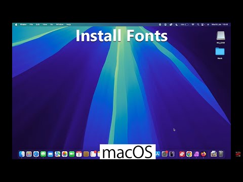How To Install Fonts On Mac