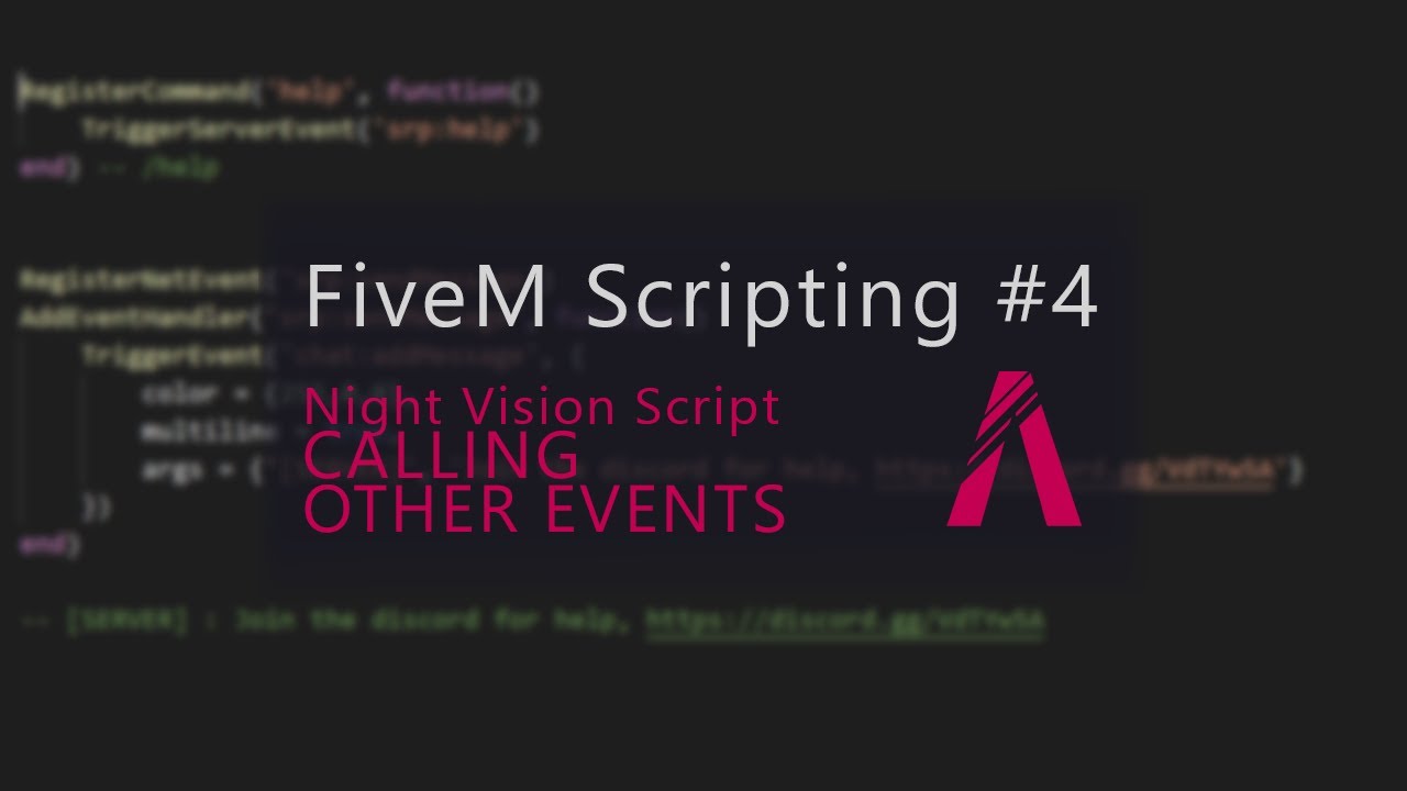 FiveM Scripting #4 - Night Vision Script (LUA)