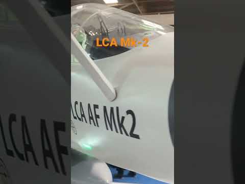 LCA Mk-2 fighter aircraft for Indian Air Force #trending #youtubeshorts #viral #shortsvideo #shorts
