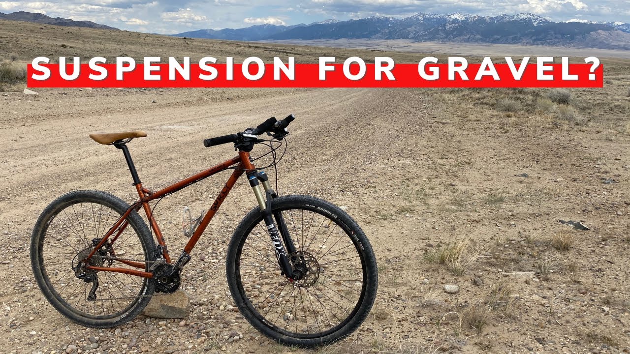 Trying Out Suspension On A Gravel Ride | Surly Karate Monkey | Gravel Bike Suspension