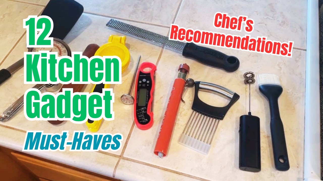 12 Kitchen Gadgets I Actually Use Every Week! | Chef Approved