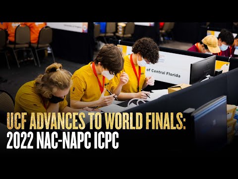 UCF Advances to the World Finals: 2022 NAC-NAPC ICPC