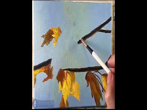 Cardinal Bird Acrylic Painting | Step-by-Step Acrylic Painting Tutorial