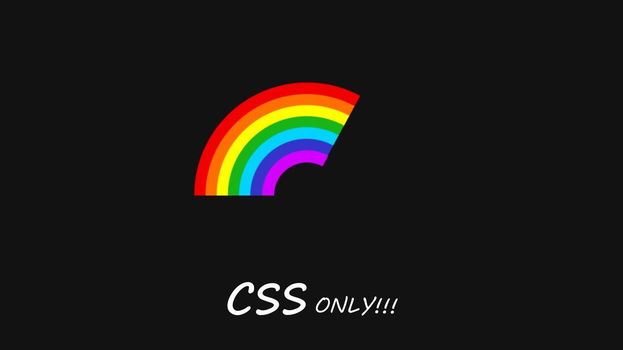 Rainbow Loader CSS | CSS Animation