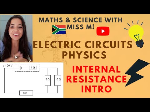 Electric circuits Internal resistance Intro: PHYSICS grade 11 and 12