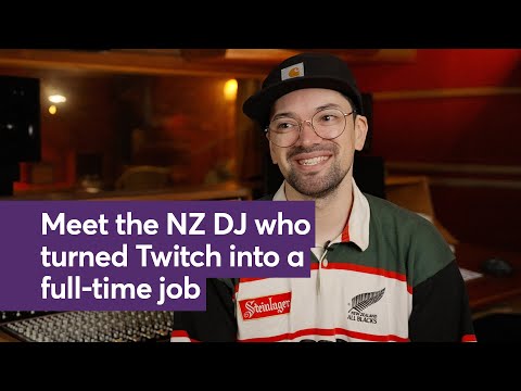 Meet the NZ DJ who turned Twitch into a full-time job