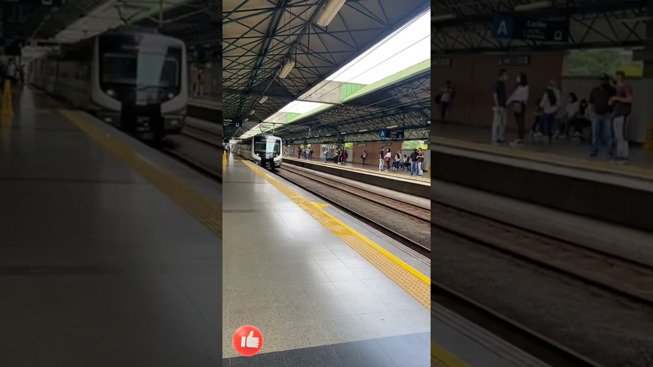 Llegada del tren eléctrico de Colombia para el mundo