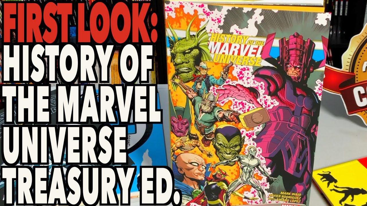 FIRST LOOK: History of the Marvel Universe Treasury Edition!