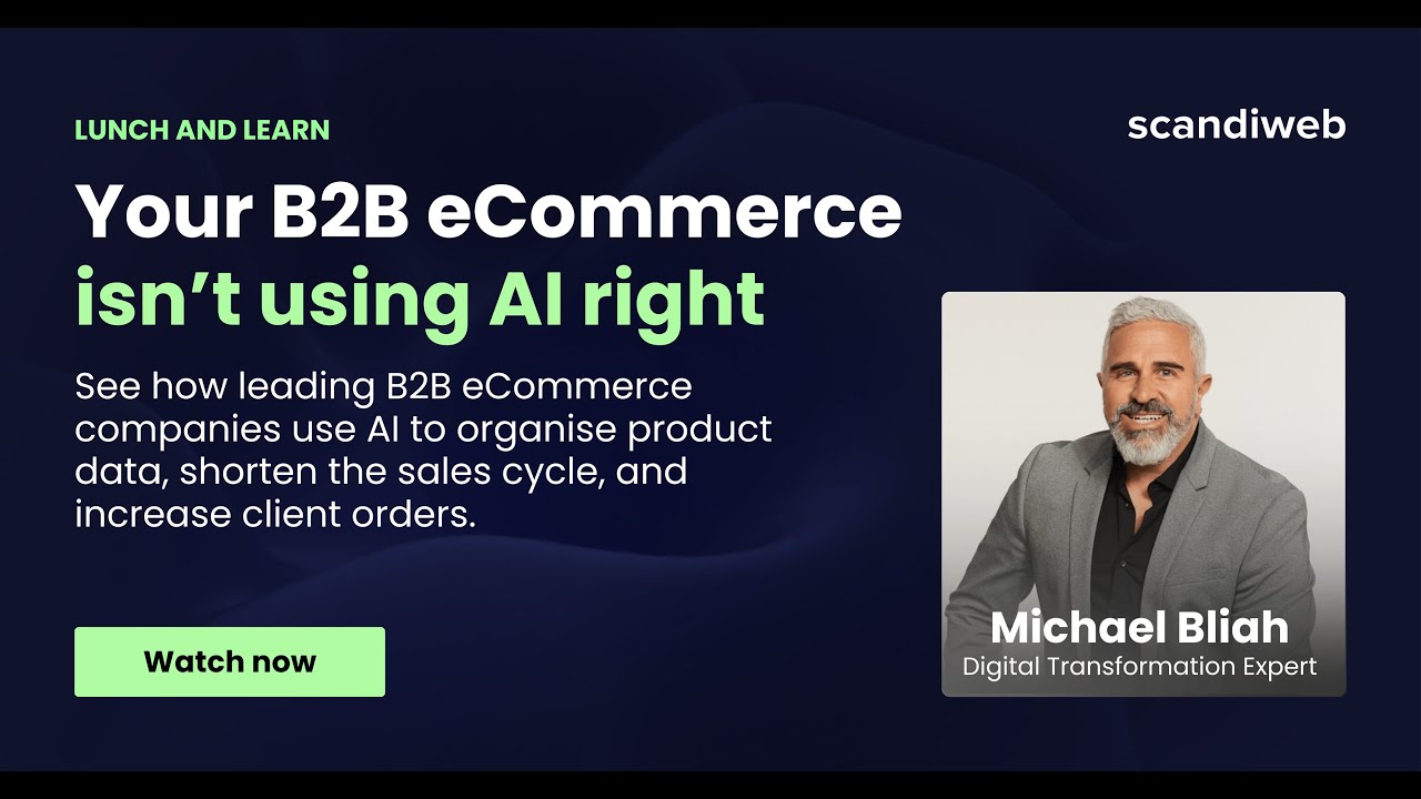 Your B2B eCommerce isn’t using AI right