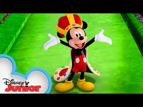 Itβs Work to be a King | Mickey Mouse Funhouse | @disneyjr