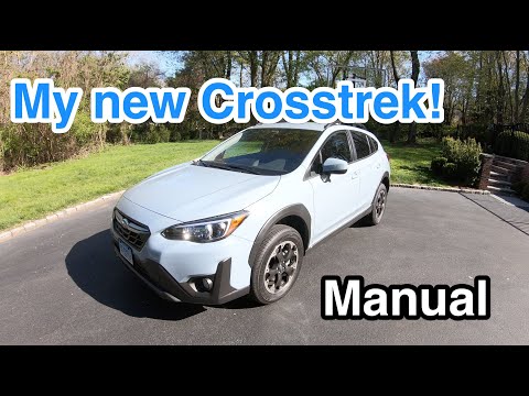 My new car! 2022 Subaru Crosstrek Premium Manual introduction