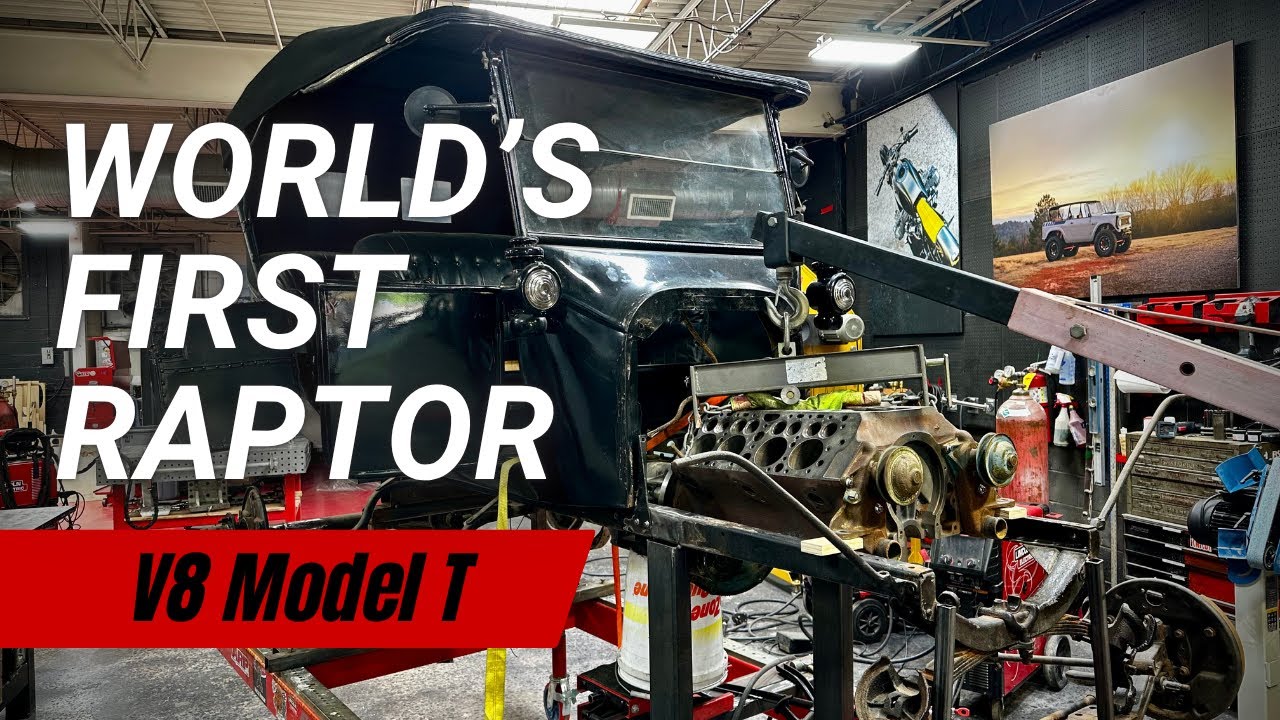 World’s First Raptor T: 100-Year-Old Ford Gets V8