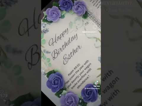 Beautiful memories!#birthday #cake #subscribe #freshcream