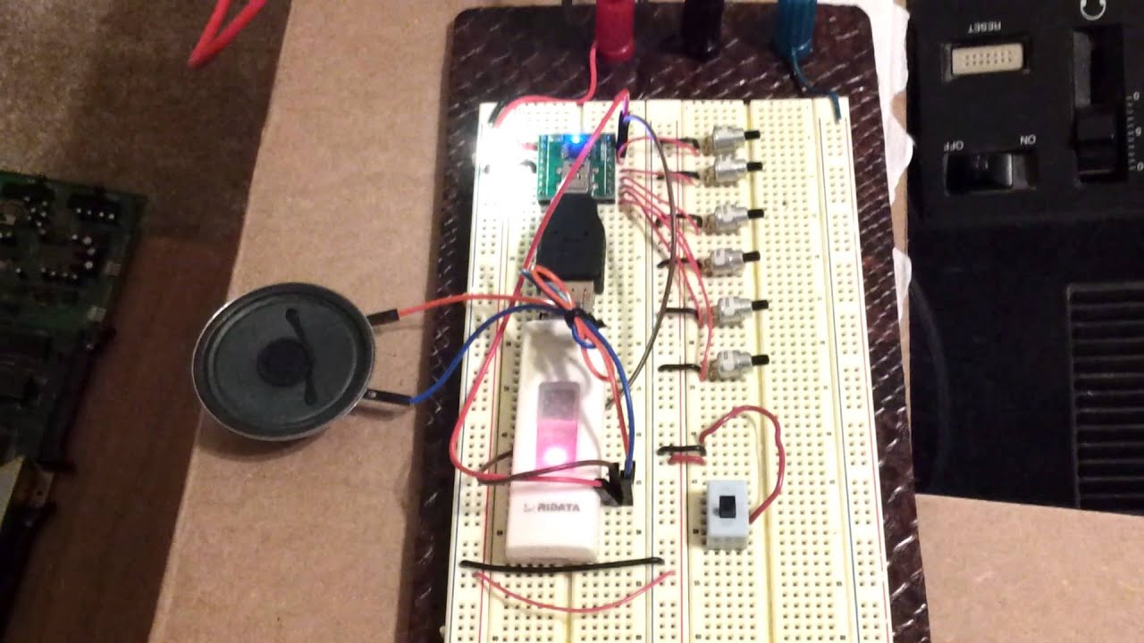 FN605-M01 MP3 Audio Module example