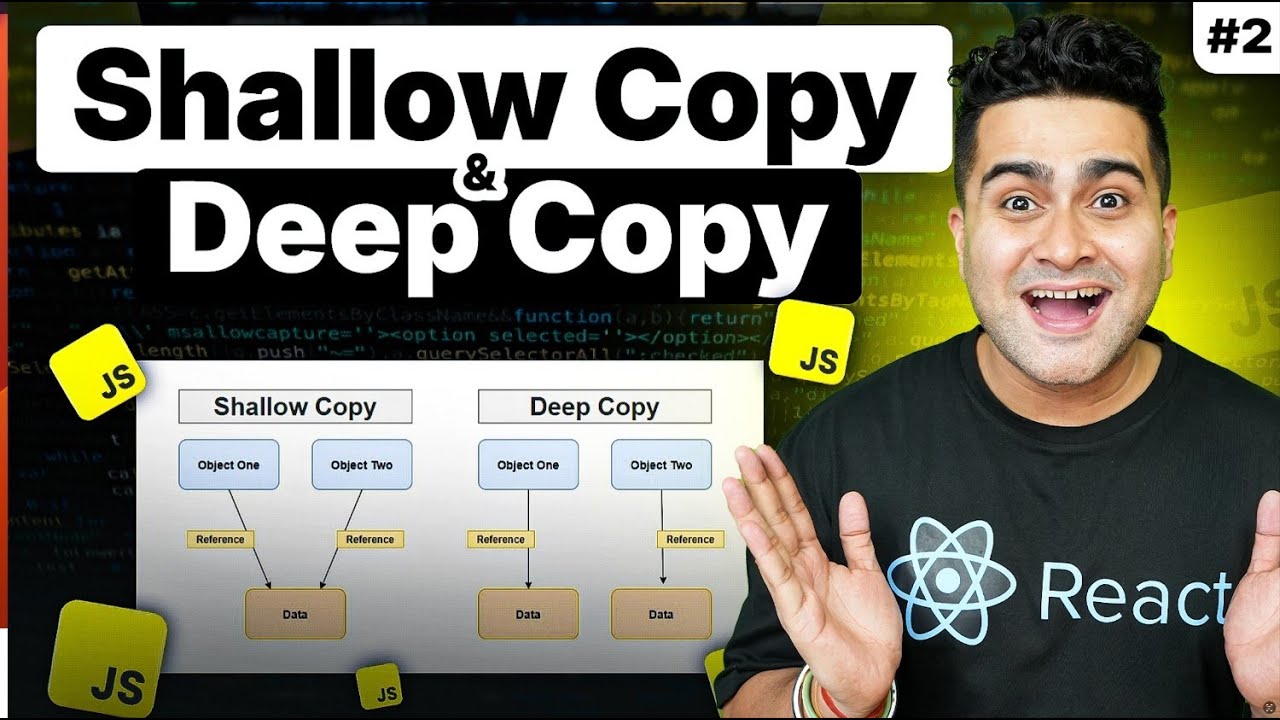 Deep Copy & Shallow Copy in 10 Minutes | Javascript Interview Question 🚀 ( Interview Special )