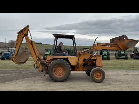 Case 480C Backhoe - Booker Auction Company