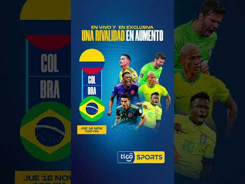 Colombia vs Brasil | Eliminatorias de Conmebol por #TigoSports