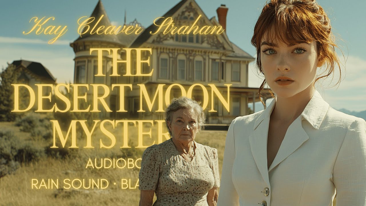 The Desert Moon Mystery - Detective Story Told to the Rain Sound | ASMR Full Audiobook ·Black Screen