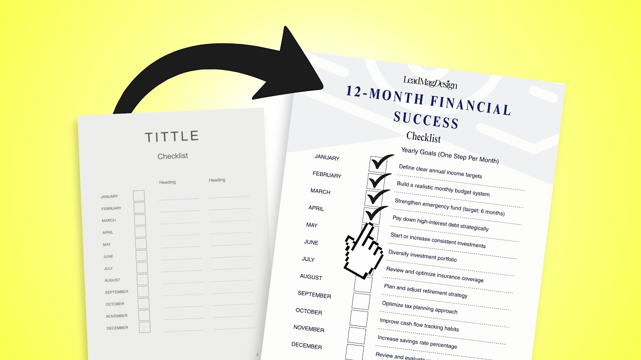 How to Make a Fillable Checklist PDF (Step-by-Step Tutorial)
