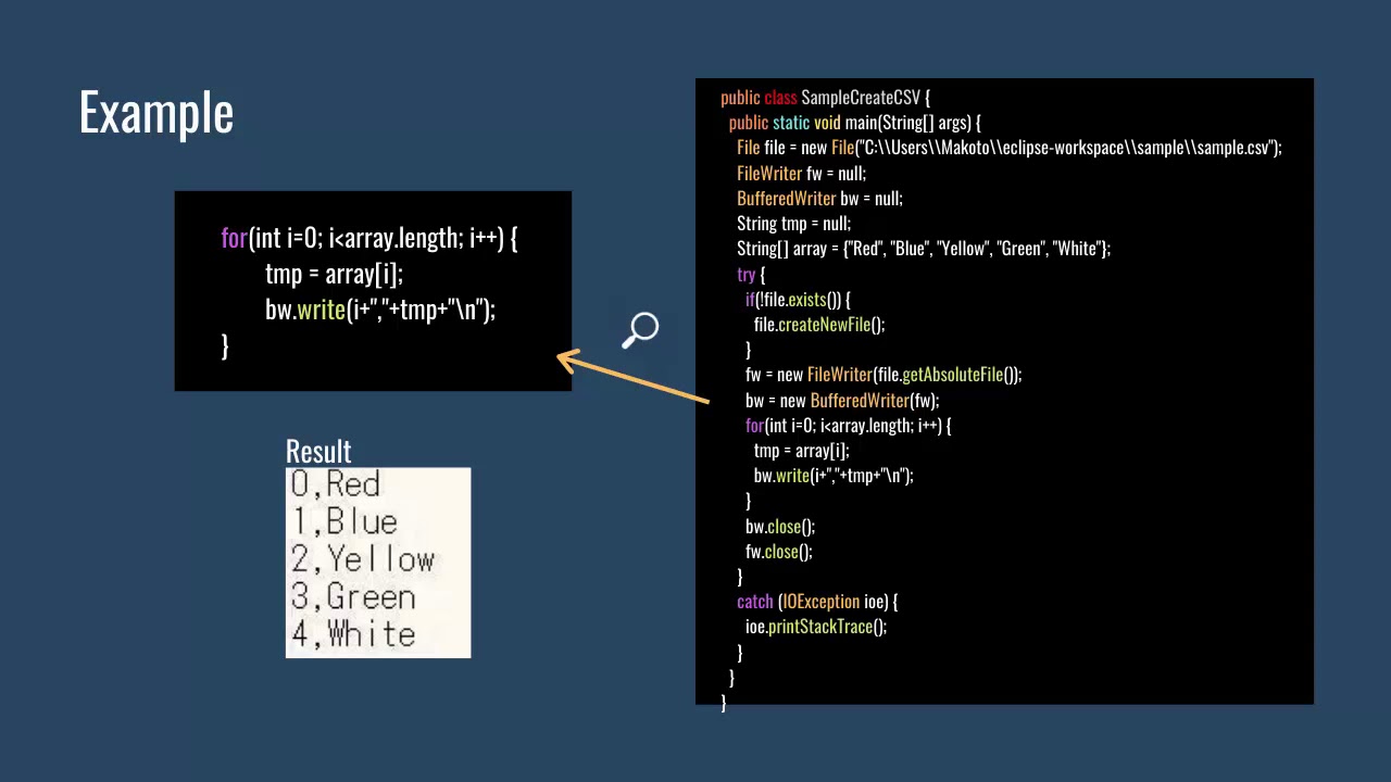 Practice 15: Create a CSV File (Basic Java Programming 37)
