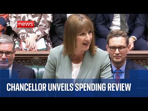 Chancellor Rachel Reeves unveils spending review in the Commons | Watch in full