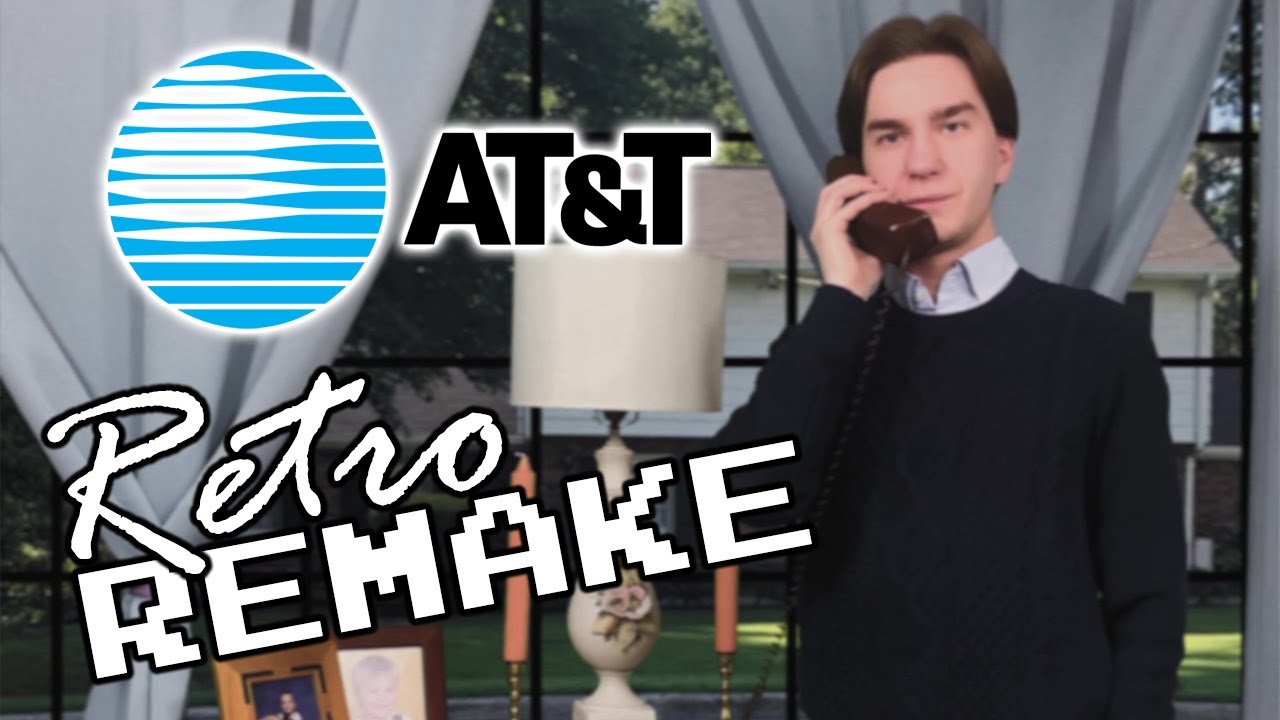 CHEESY Retro Remake with ICONIC AT&T Jingle (1987)