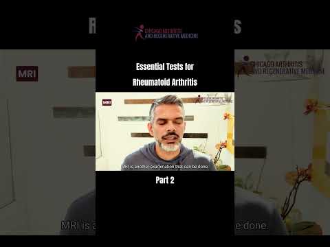 Essential tests for Rheumatoid Arthritis | PART 2