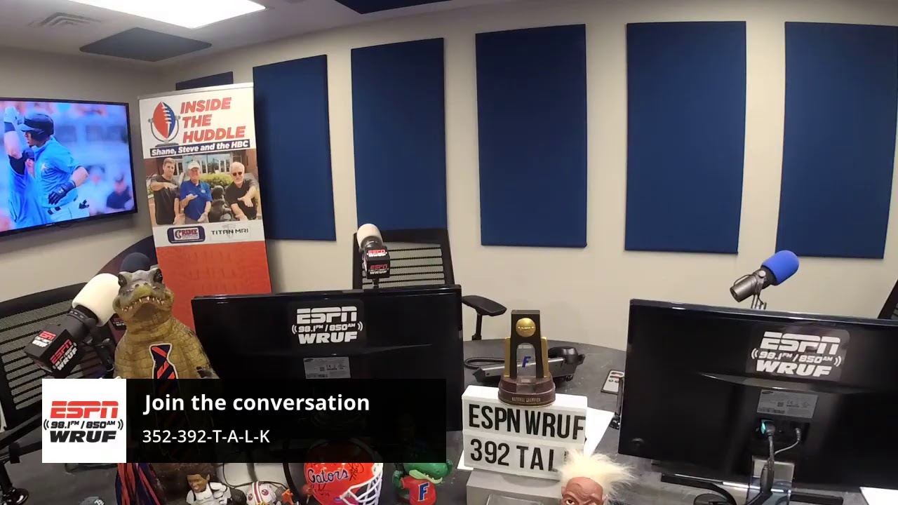 ESPN 98.1 FM 850 AM WRUF Gainesville, FL Live Stream