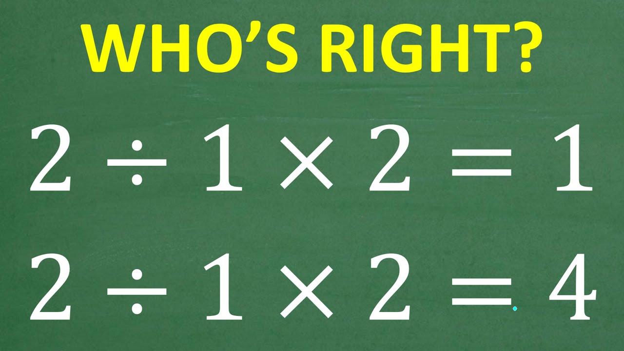 This Simple Math Problem Has TWO Answers… But Only One Is Correct