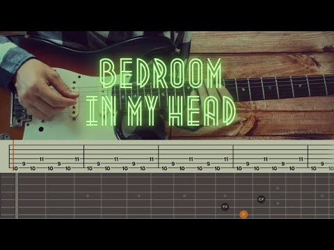 Bedroom - In My Head / Guitar Tutorial / Tabs + Chords + Solo
