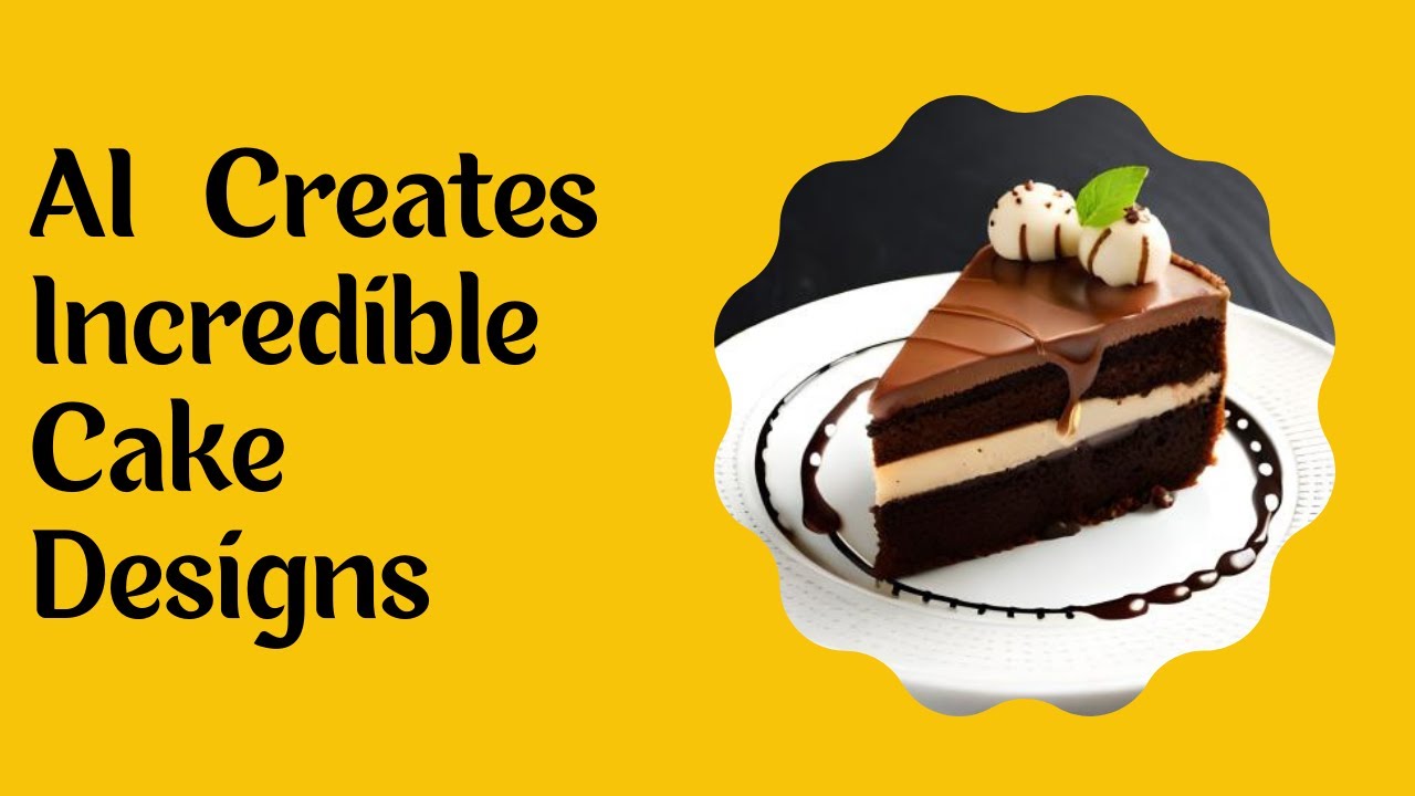 AI Creates Incredible Cake Designs: Stunning Images of Artificially Generated Cakes