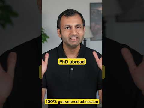 Phd abroad with full scholarships