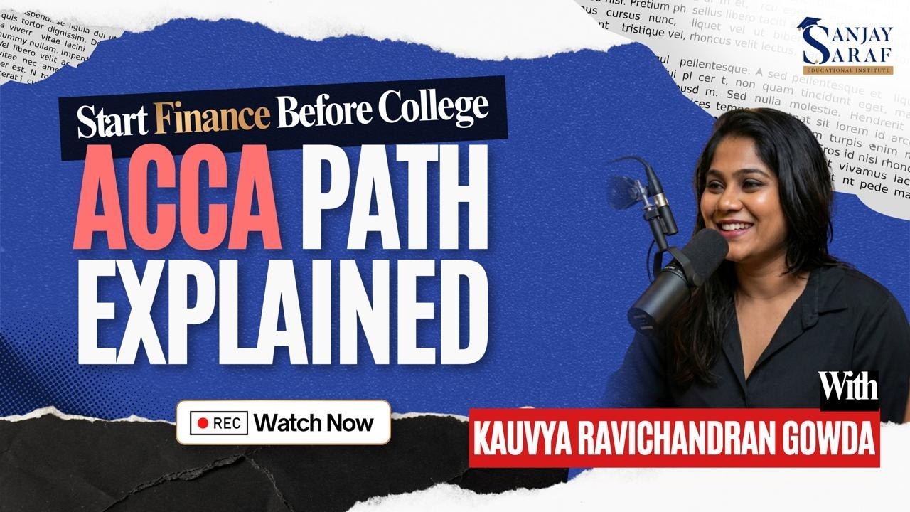 Start Your Finance Career Right After School? | Full Roadmap by Kauvya Ravichandran Gowda