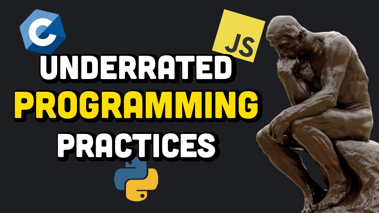 Criminally Underrated Programing Practices