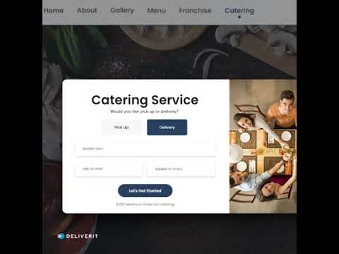 Catering Online Ordering