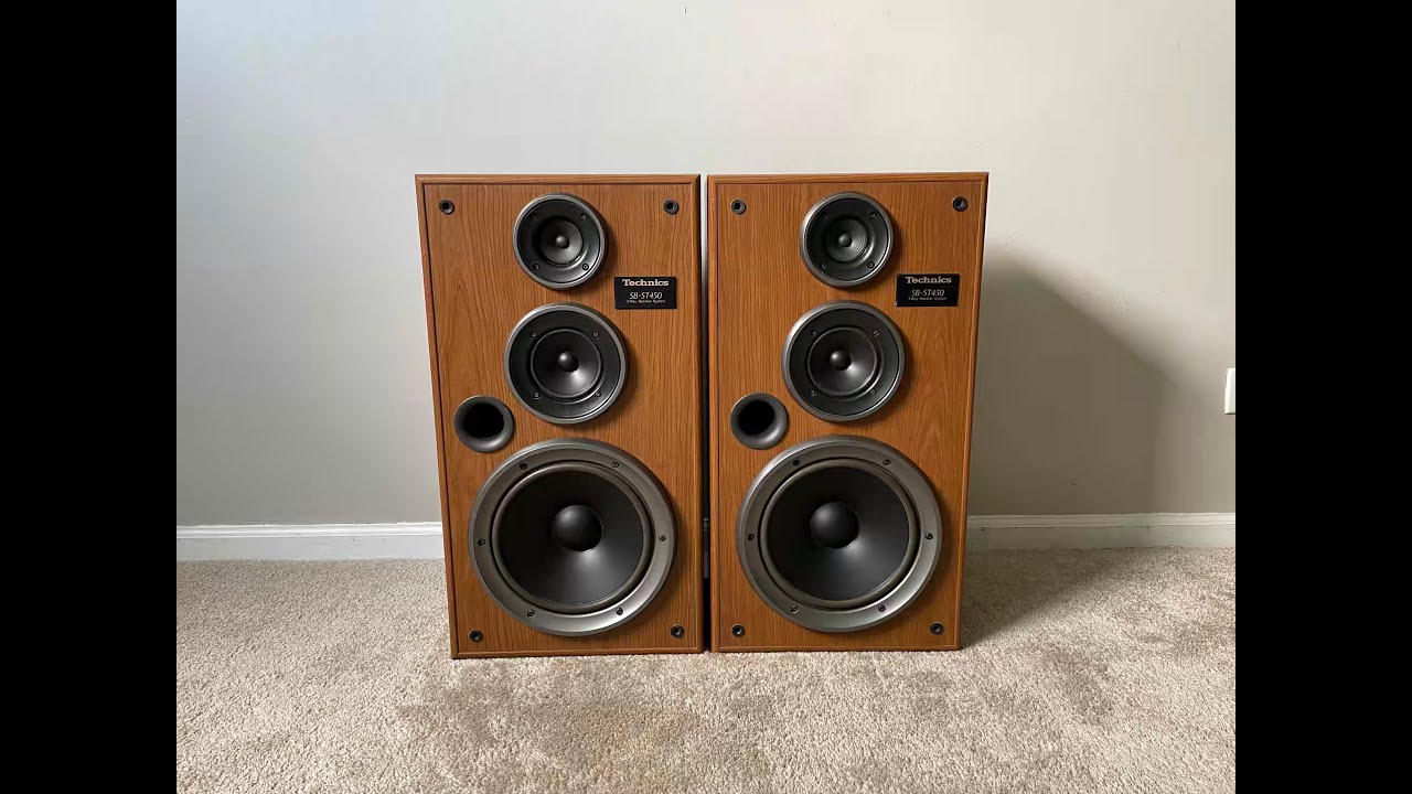 Technics SB-ST450 3 Way Home Floor Standing Speakers