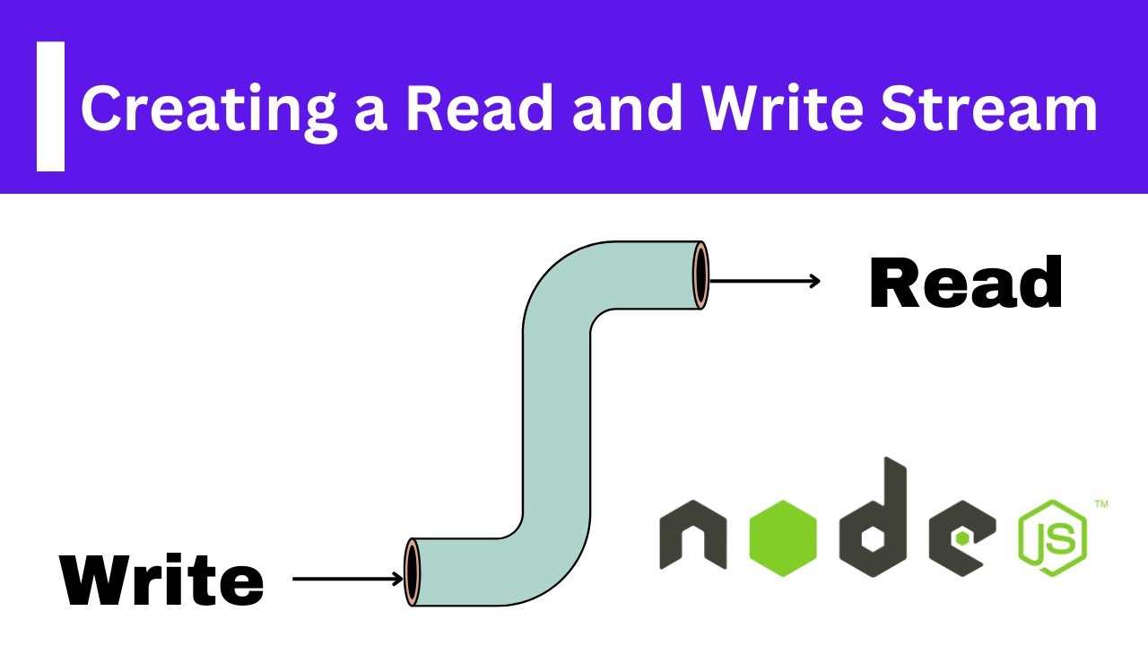 How to Create Read and Write Streams with Nodejs - Nodejs Problems and Solutions
