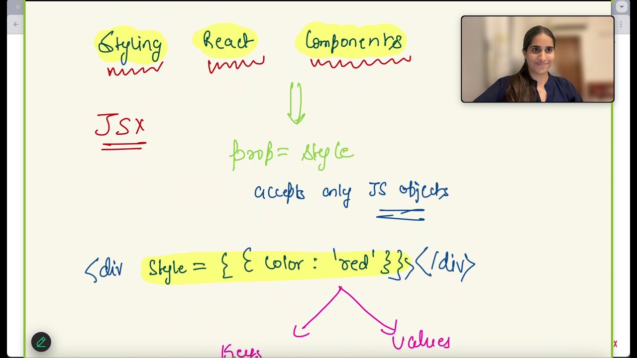 React Styling Basics 🎨 | Inline CSS & Style Objects in React Explained