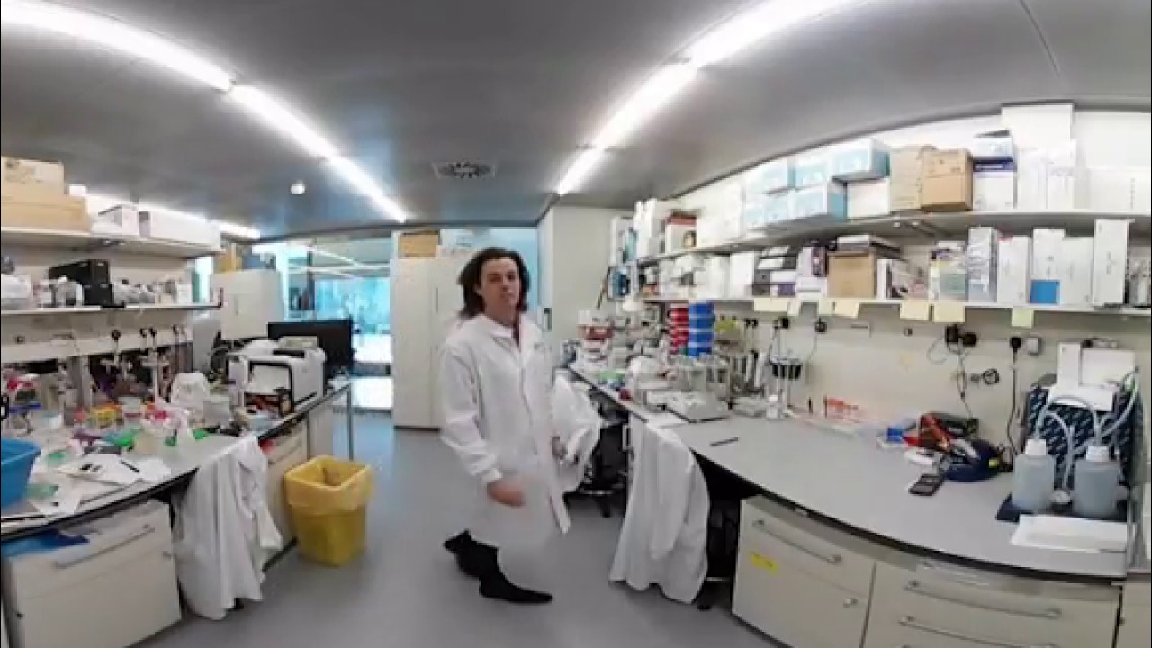 UCL 360 Degree Lab Tour of UCL Cancer Institute in London