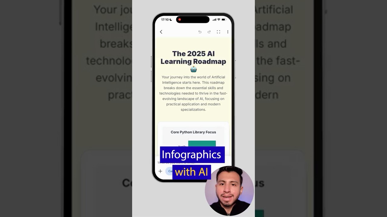 Create infographics with AI