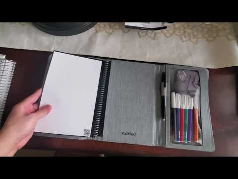 Kaitiaki Folio Cover Compatible with Rocketbook Everlast, Fusion, Panda, Organized Portfolio