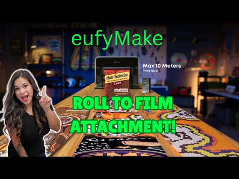 Reacting to the NEW eufyMake Roll-to-Film Accessory! | Game Changer for UV Printing?!