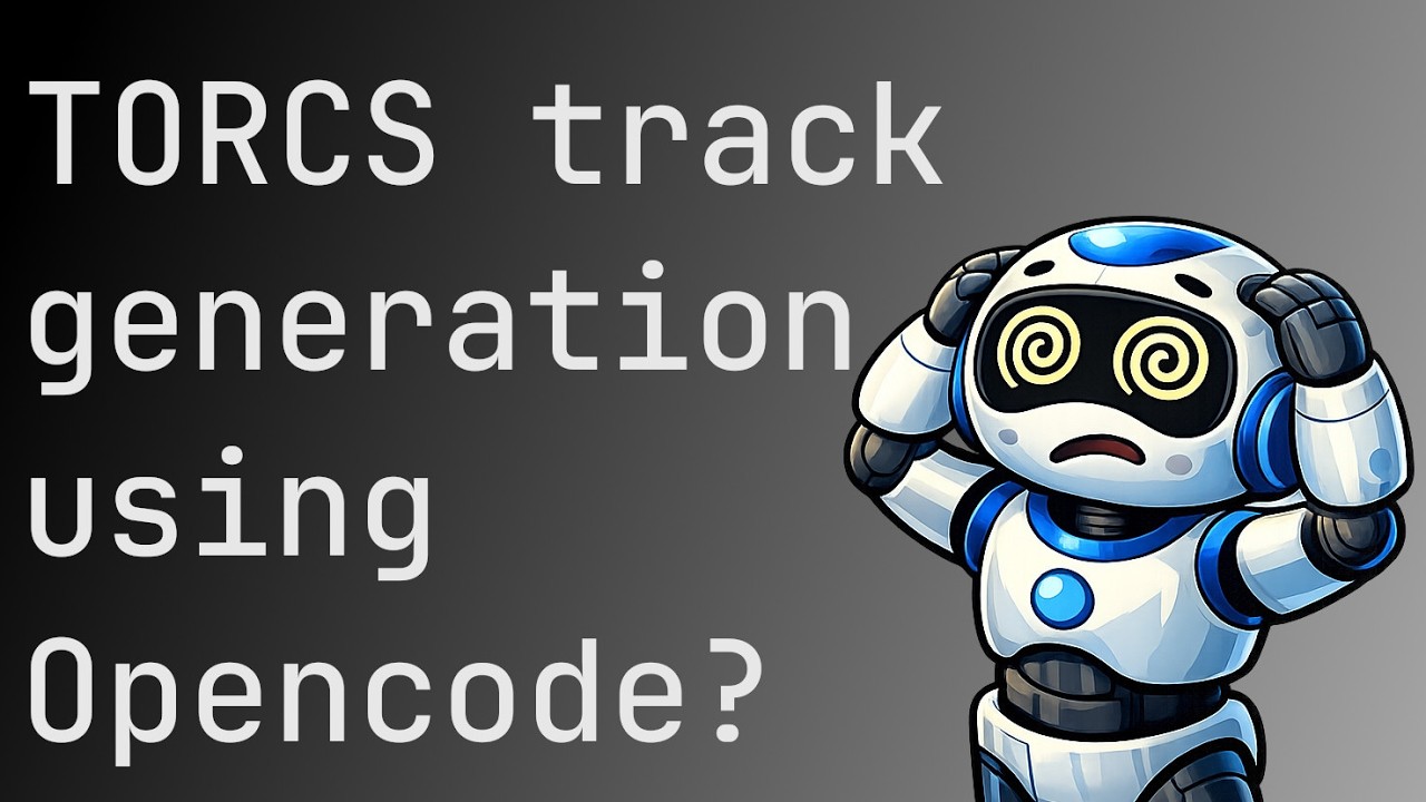 TORCS track generation using OpenCode?