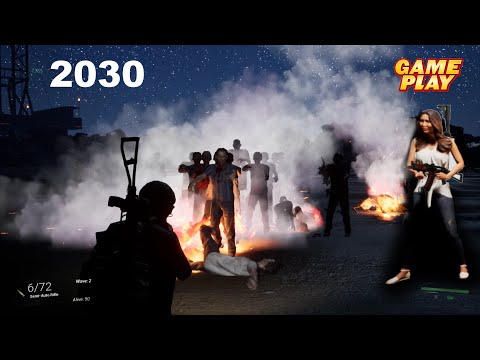 2030 ★ Gameplay ★ PC Steam [ Free Demo ] ONLINE sci-fi Multiplayer ZOMBIE Shooter Game 2022