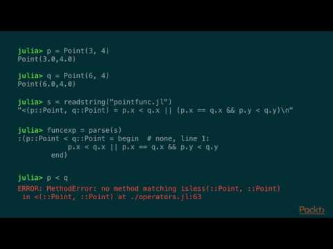 Learn Getting Started With Julia Program Representation | packtpub com - Mind Luster