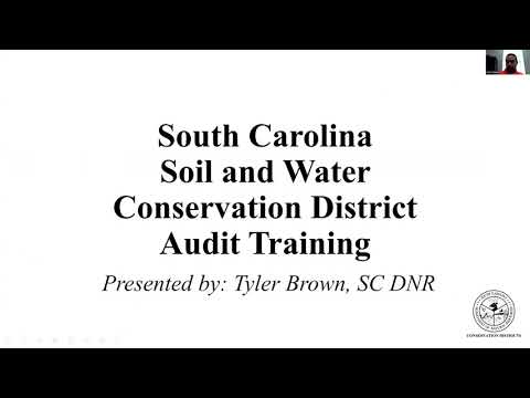 Audit Training for SC Soil and Water Conservation Districts